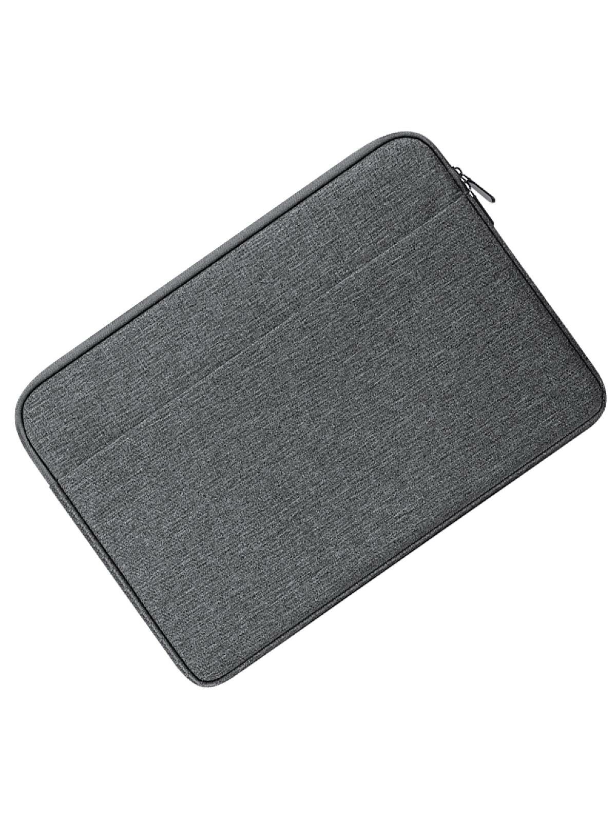 Laptop Sleeve for 15.5-16Inch, Double Compartment High Capacity Computer Storage Bag Shockproof Water Resistant Design