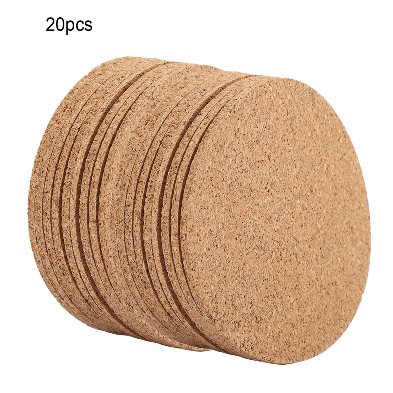 Набор деревянных подставок для напитков, 20 шт, деревянные скатерти для кофе, чая, чашек для воды, домашний декор, деревянная посуда, деревянные подставки для гостиной, кухни, столовой