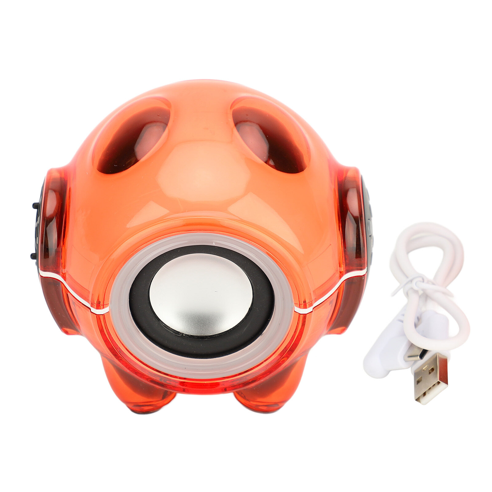 Мини -беспроводной динамик Bluetooth 5.2 Портативный динамик 1200 мАч RGB Динамическое освещение для кемпинга.