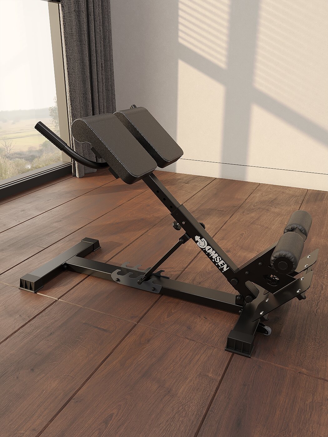 Наклонная гиперэкстензия Domsen Fitness Ds34 черный