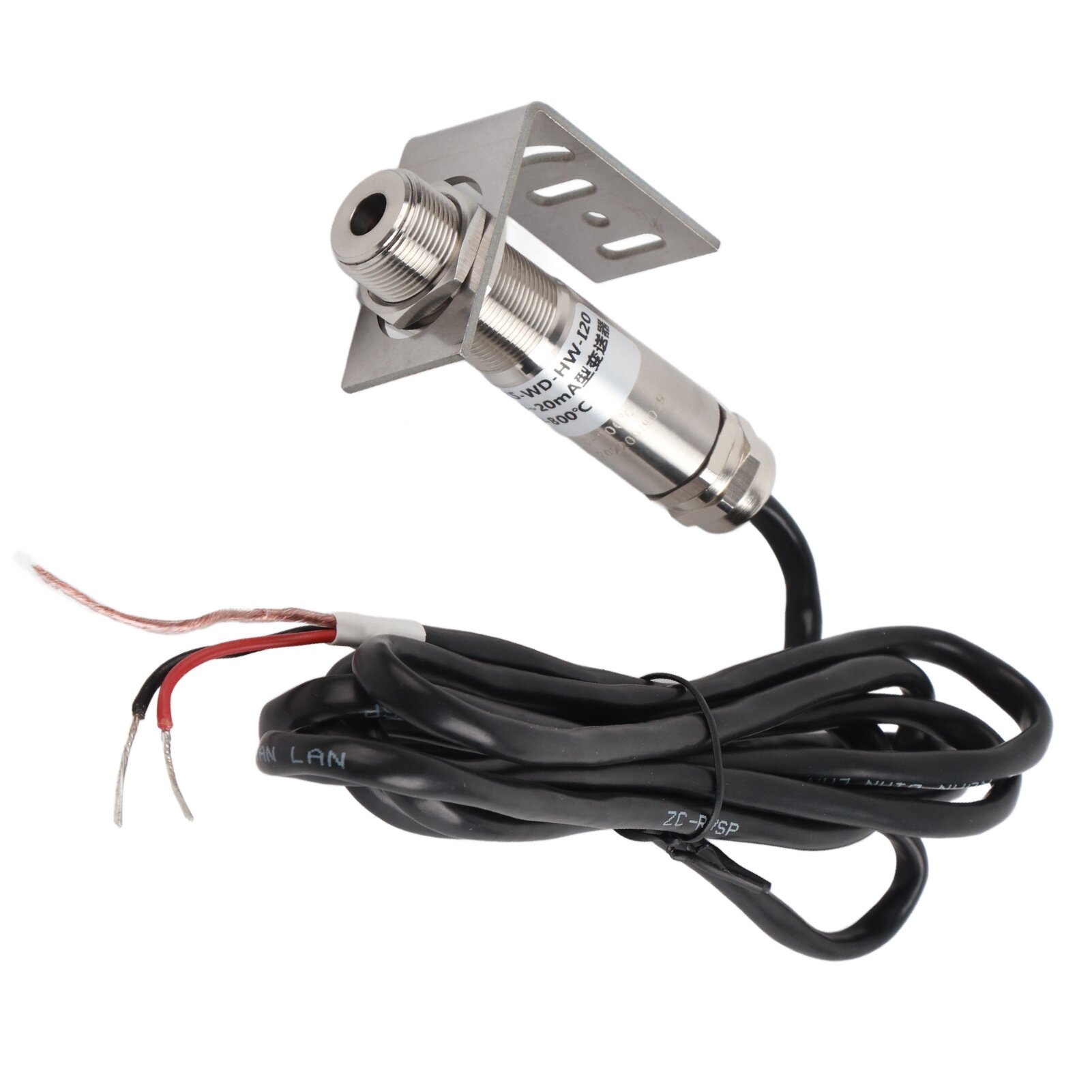 Датчик температуры инфракрасный бесконтактный 4-20мА нержавеющая сталь 0-800°C