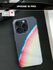 Чехол на Apple iPhone 15 Pro / Айфон 15 Про с принтом Слияние красок, прозрачный