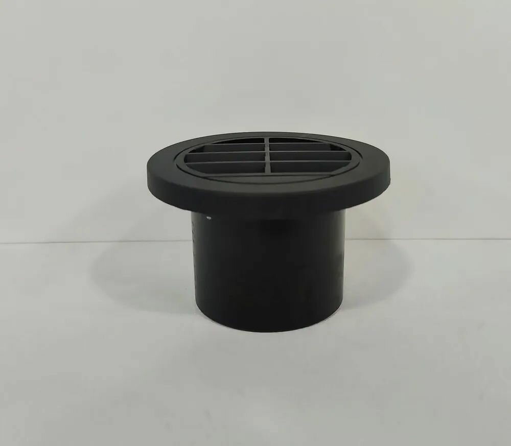 60 мм / Дефлектор поворотный (60 мм) для автономного воздушного отопителя, плоский (1 шт.), арт: 4494-К