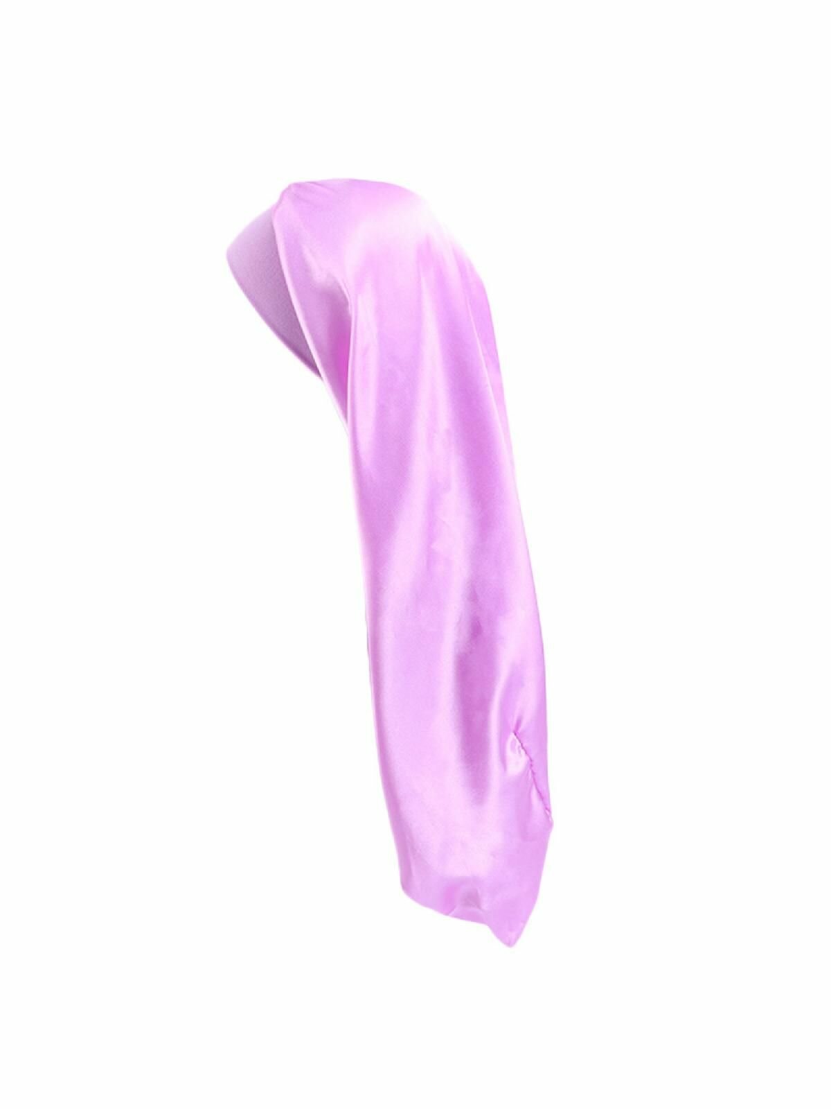 Шелковая шапочка для сна, Светло-фиолетовый