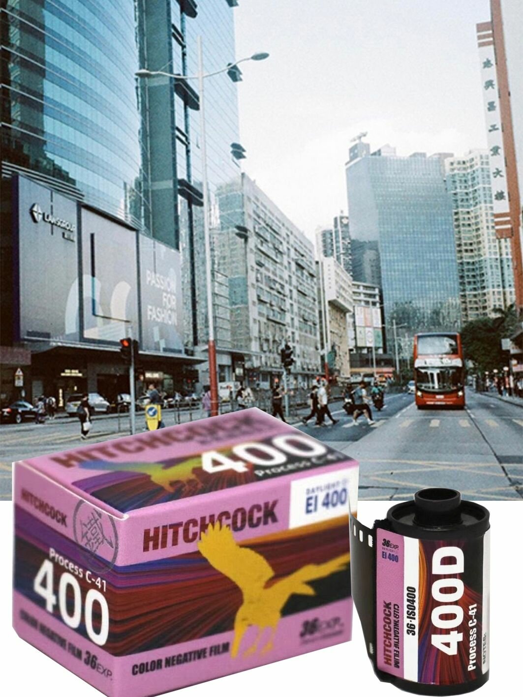 1 Roll Новый HITCHCOCK 400D 135 цветных негативов Фотопленка цветная 36 кадров 35мм (срок годности: 2028 лет)