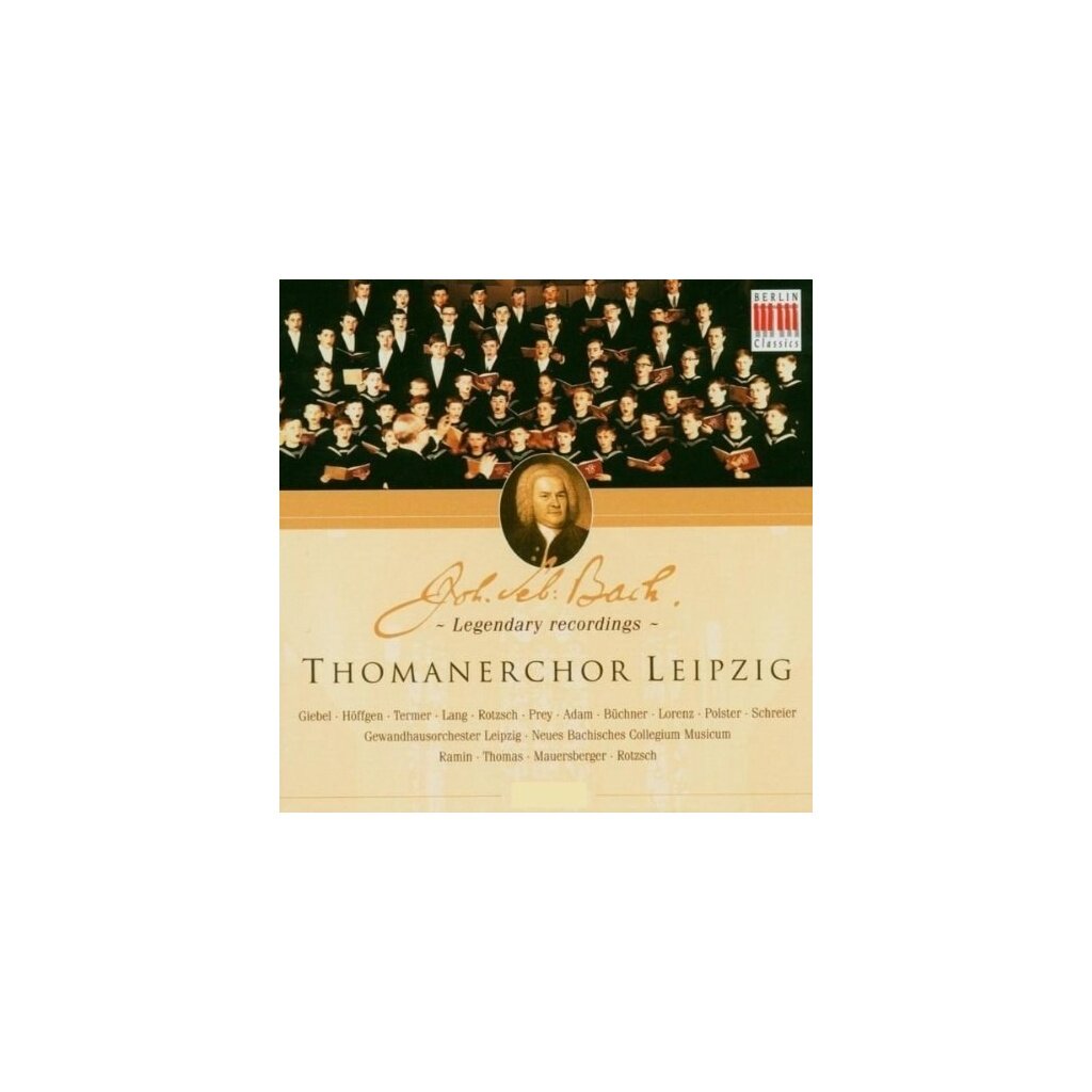 Диск Thomanerchor Leipzig-Legendary Recording - Ramin / Thomas / Mauersberger / Rotzsch / T (10 CD)