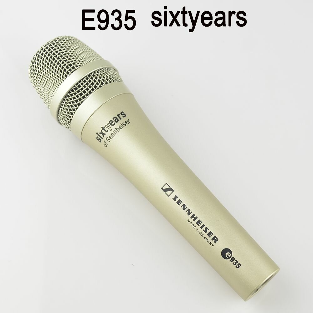 Sennheiser Микрофон для живого вокала E935 60th Anniversary Edition, золотой