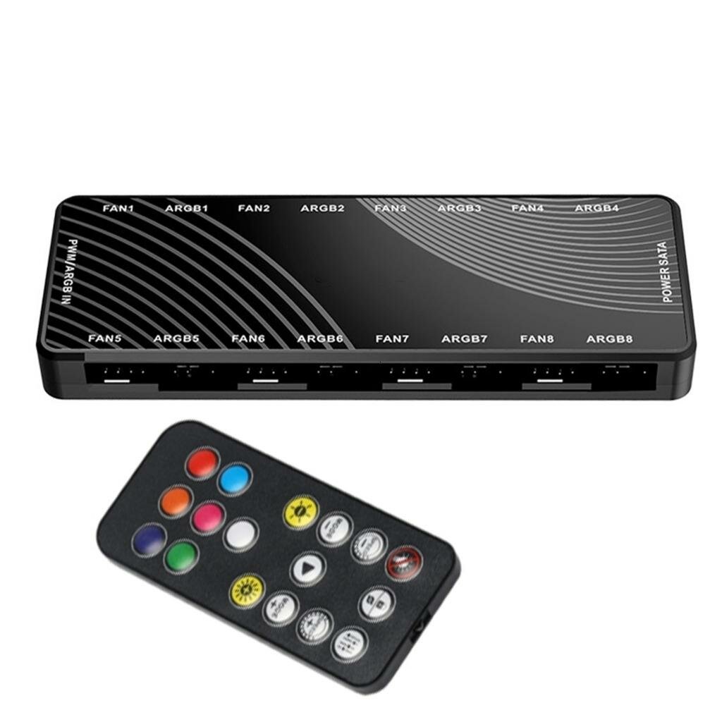 1-8 PWM & ARGB Хаб