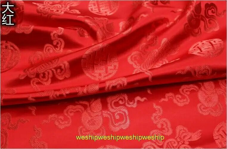 Парча ZHONGYIJIATIMELY, вискоза+полиэстер, 1 шт. Красный, 2
