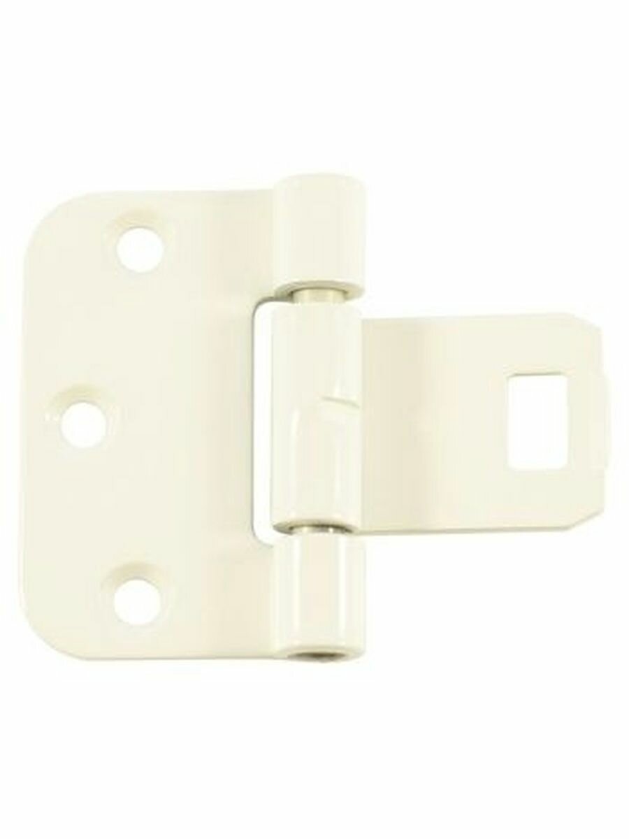 Петля для финских дверей MSM F1 стальная WW Белая