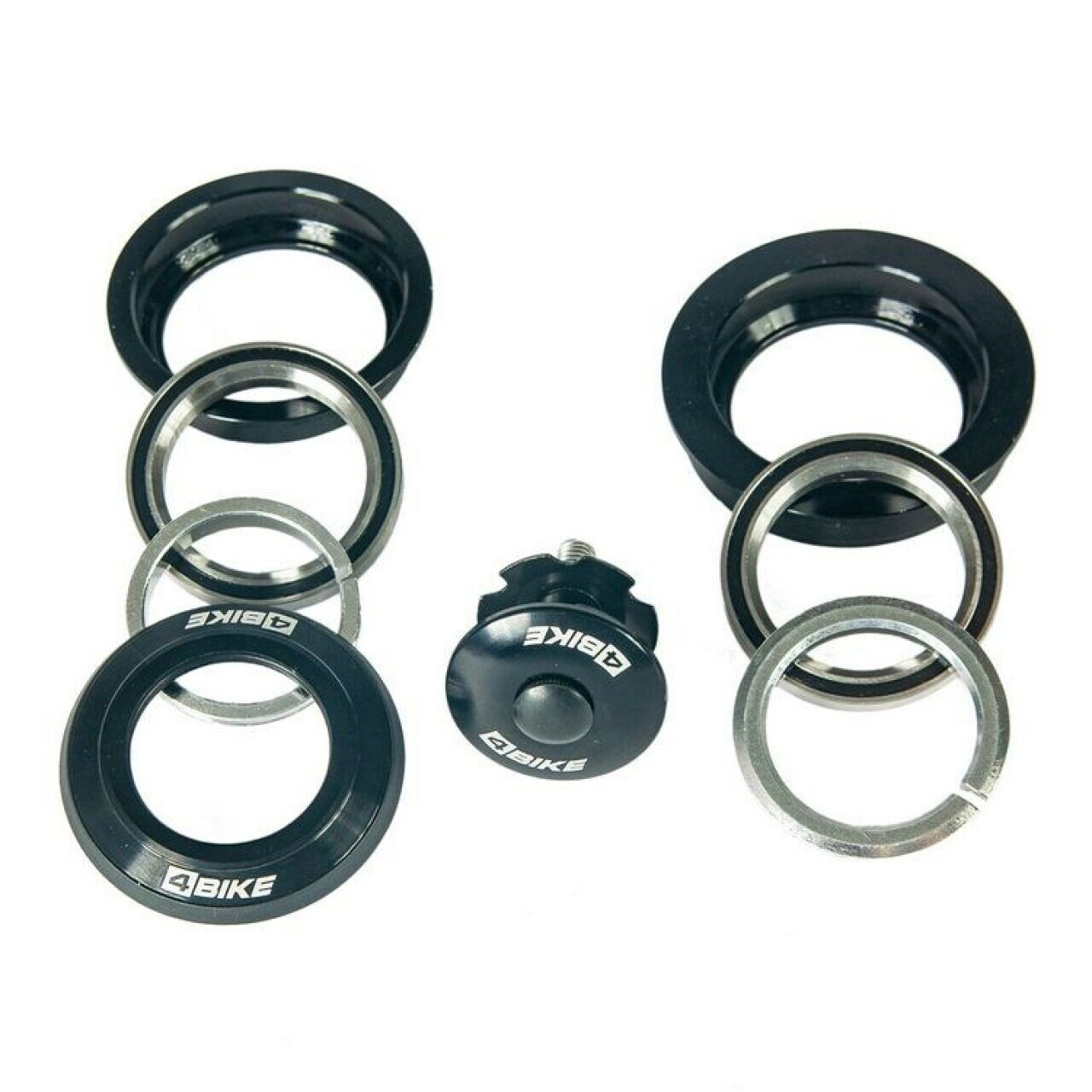 Рулевая колонка 4Bike GH-206, 1-1/8", полуинтегрированная на промподшипниках