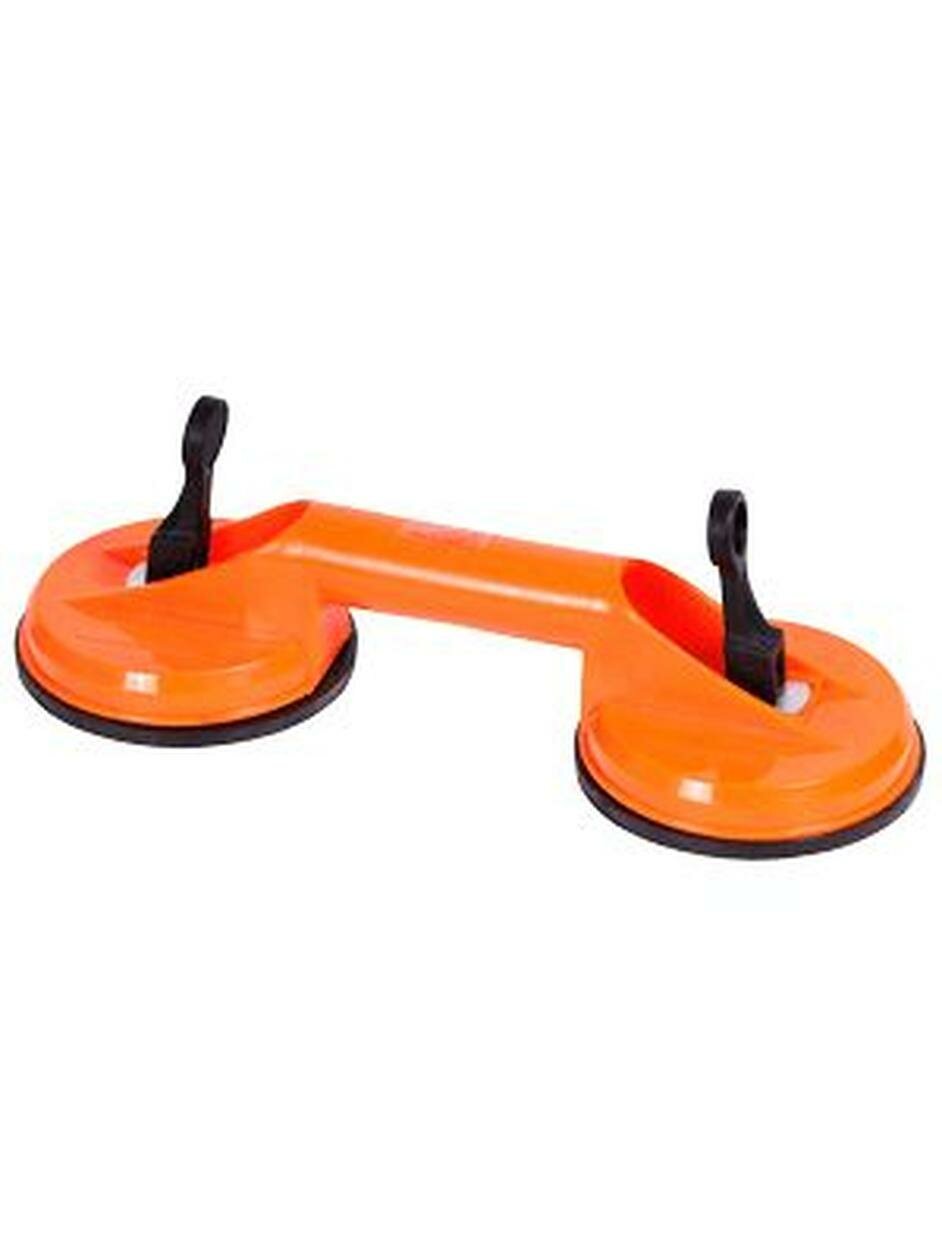 Стеклодомкрат с 2 головками-присосками, 120 мм, АвтоDело (40152)