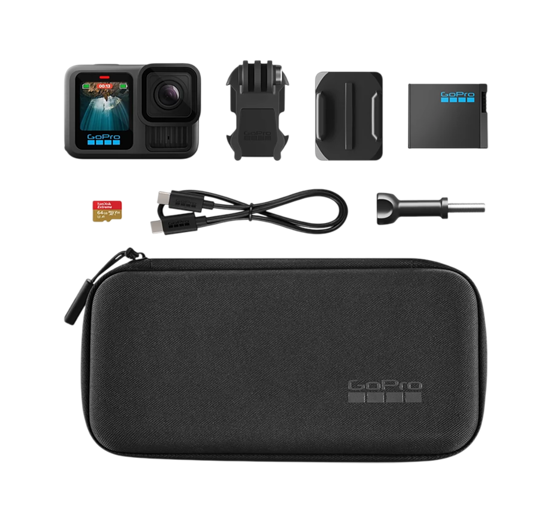 Экшн-камера GoPro Hero13 Black Specialty Bundle (Enduro Battery + Case + 64GB MicroSD)