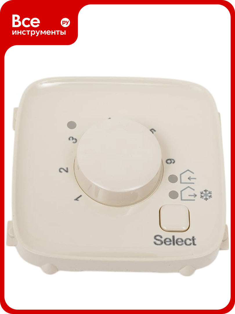 Лицевая панель Legrand Valena ALLURE для термостата для теплых полов. Слоновая кость 755326