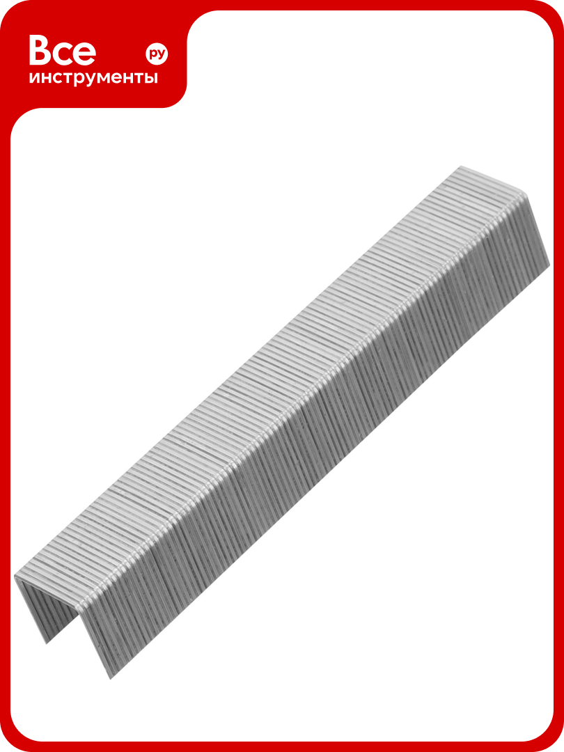 Скоба закаленная (1000 шт; 12 мм; тип 53) для степлеров Matrix 41212