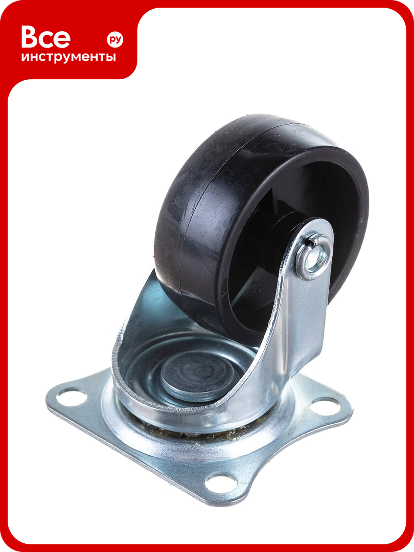 Колесная опора Tech-Krep пов, D40 мм, площадка, полиамид, без торм. накл.151200