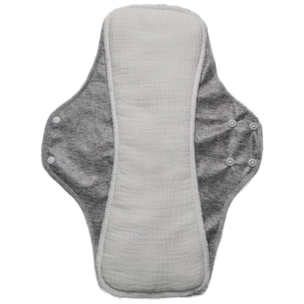 Многоразовое женское менструальное полотенце для ухода за кожей тетушки-светло-серый