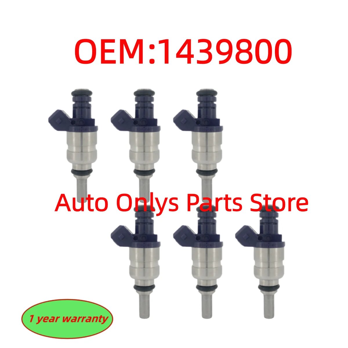 6 шт. топливные форсунки 3641439800 1439800 высокого качества для BMW X3 X5 330i 330Ci 330Xi 530i Z3 Z4 M54B30 3.0L