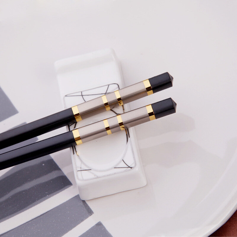 Палочки для еды из сплава Chuangjian, китайский стиль, ретро посуда, золотой дракон, серебряный дракон, традиционные палочки для еды, сплав, неметаллические палочки для еды, домашние палочки для еды