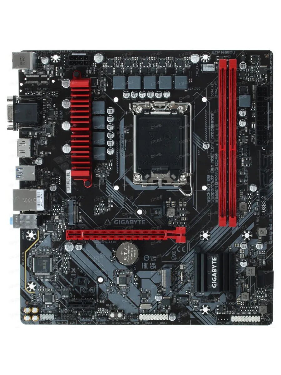 Материнская плата B660M GAMING DDR4 - LGA 1700, DDR4