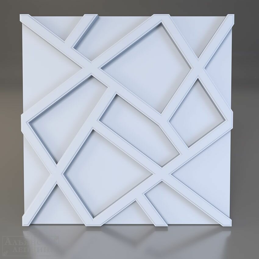3D Панель Relieffo"Avenue" №26(вес 1,7 кг.)