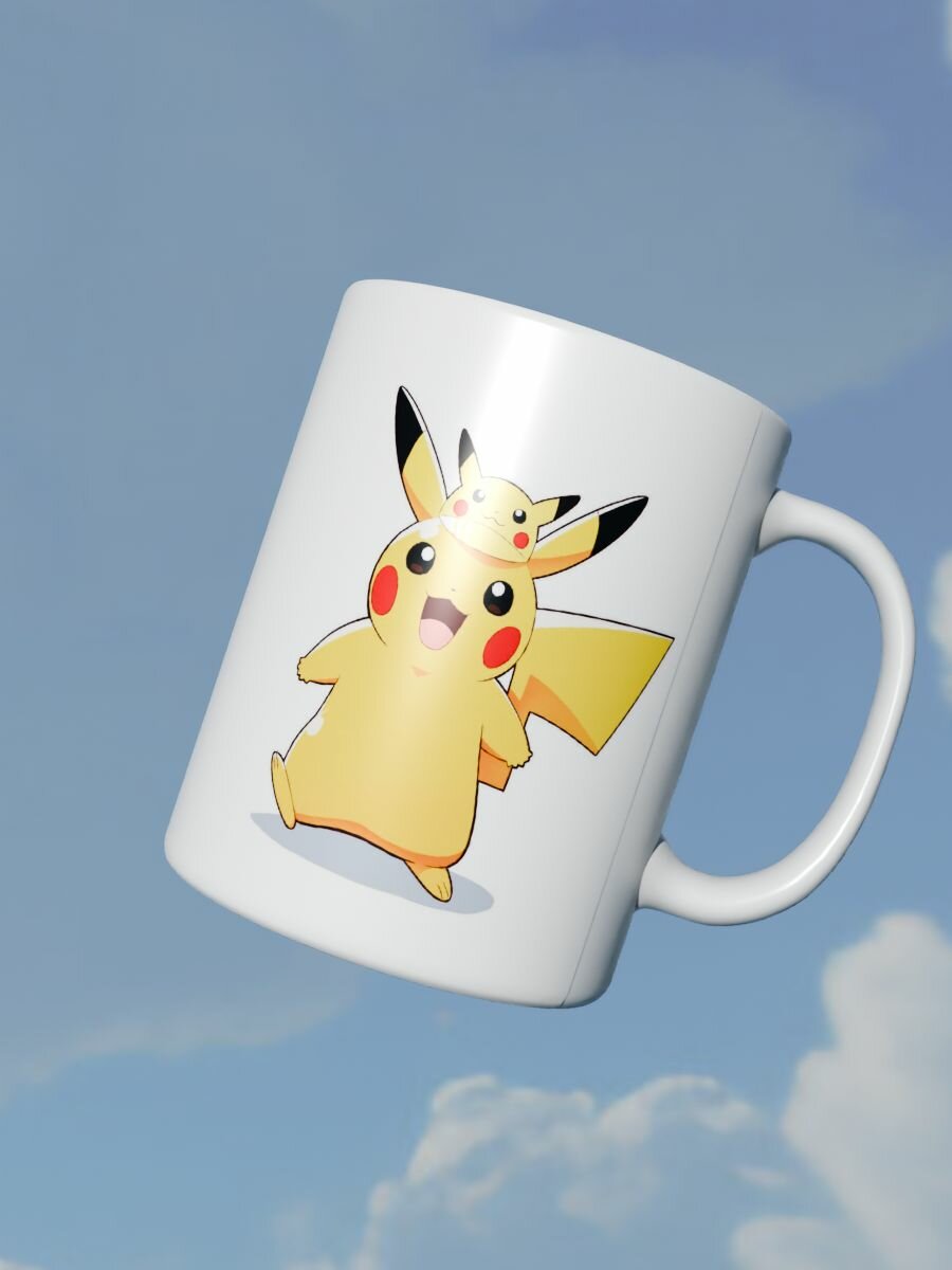 Кружка Pikachu Пикачу — фото 1