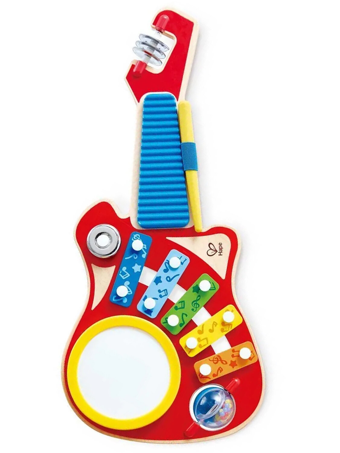 Музыкальный набор HAPE 6 игрушек в одном