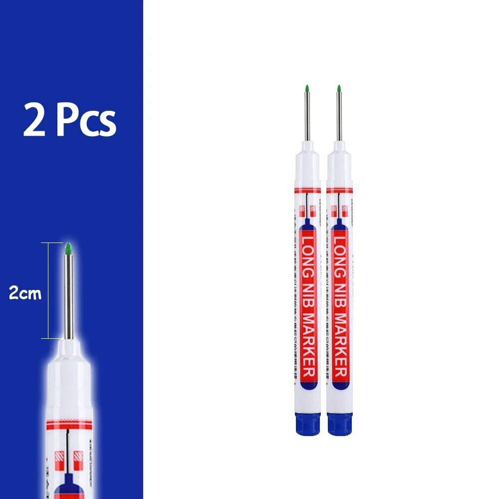 Маркеры CHANYEEN для глубоких отверстий 1-16 шт. Blue 2Pcs