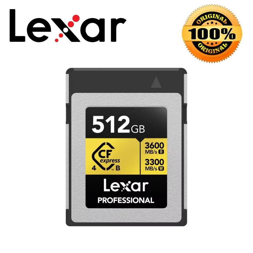 Lexar Professional CFexpress Type B карта памяти для DSLR камер 128/256/512 ГБ/1 ТБ 512GB