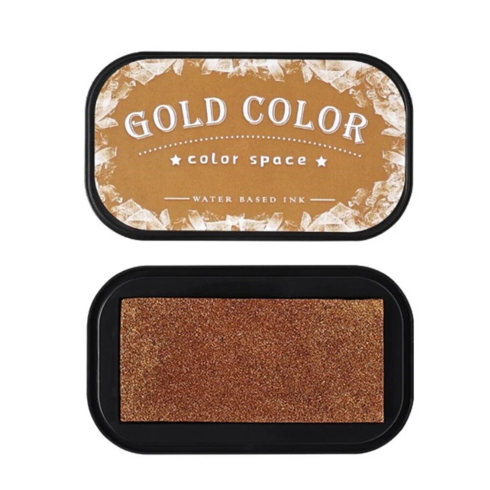 Чернильная подушечка Gold Color, Water Based Ink