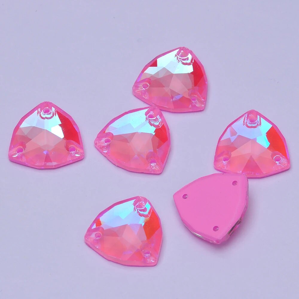 Стразы Триллиант Розовые 12мм Electric Pink DeLite