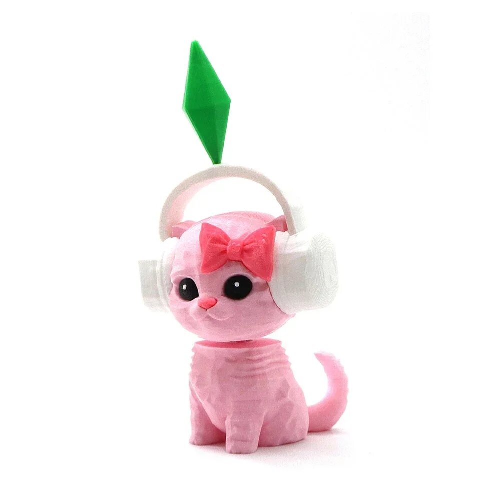 Розовая кошка The Sims миниатюра