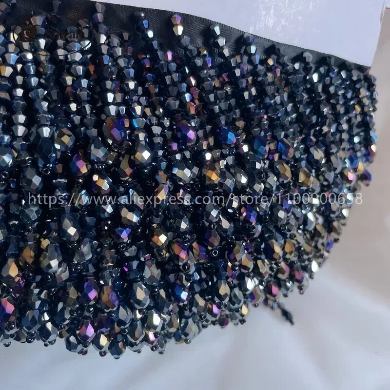 Кружевная лента с кисточками R SMEALE Фиолетовый, Multicolor black B