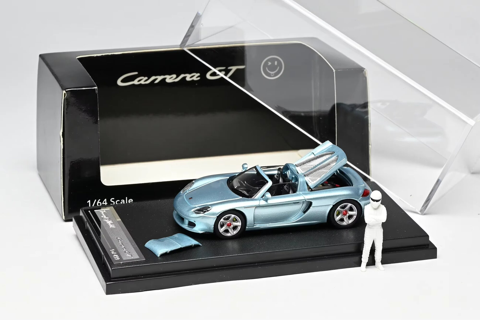 BBURAGO 1:64 Porsche Carrera GT металлический автомобиль