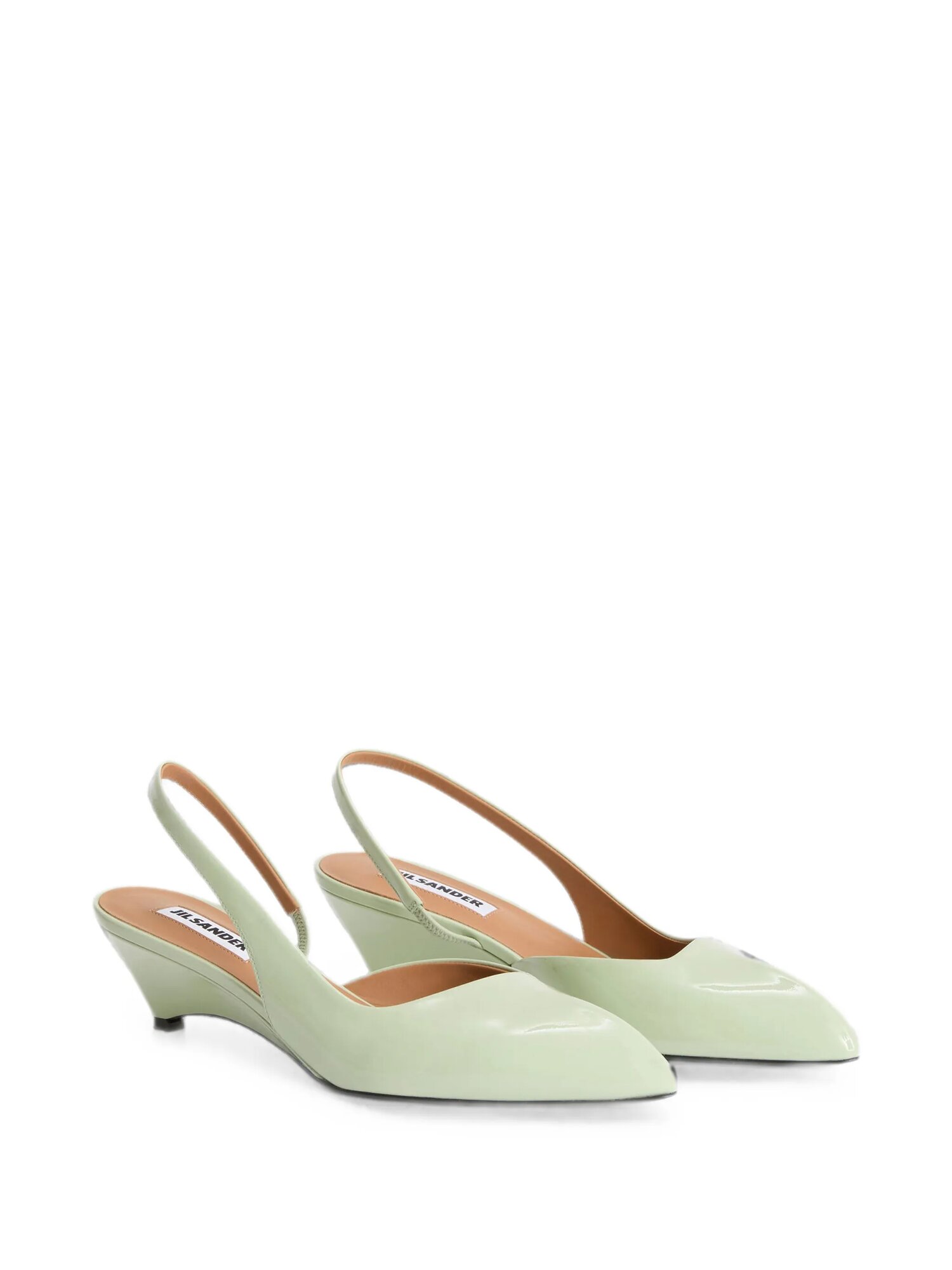 Туфли Jil Sander Pointed-toe slingback pumps, размер 37 — фото 1