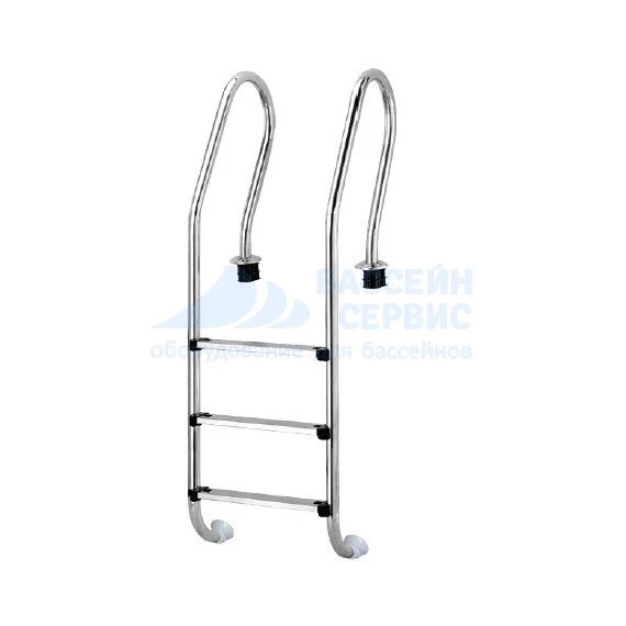 Лестница Aquaviva Mixta MX-315, 3 ступени, AISI-304 толщина 1.0 мм, цена - за 1 шт