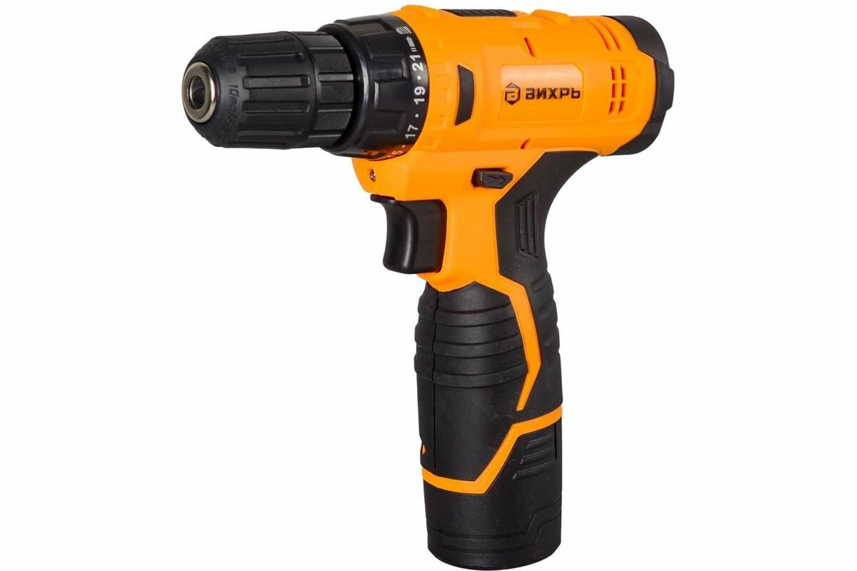 Вихрь ДА-12-1 72/14/11 аккумуляторная дрель-шуруповерт компактная для домашних работ