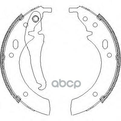 Колодки торм. барабанные Road house арт. 401800