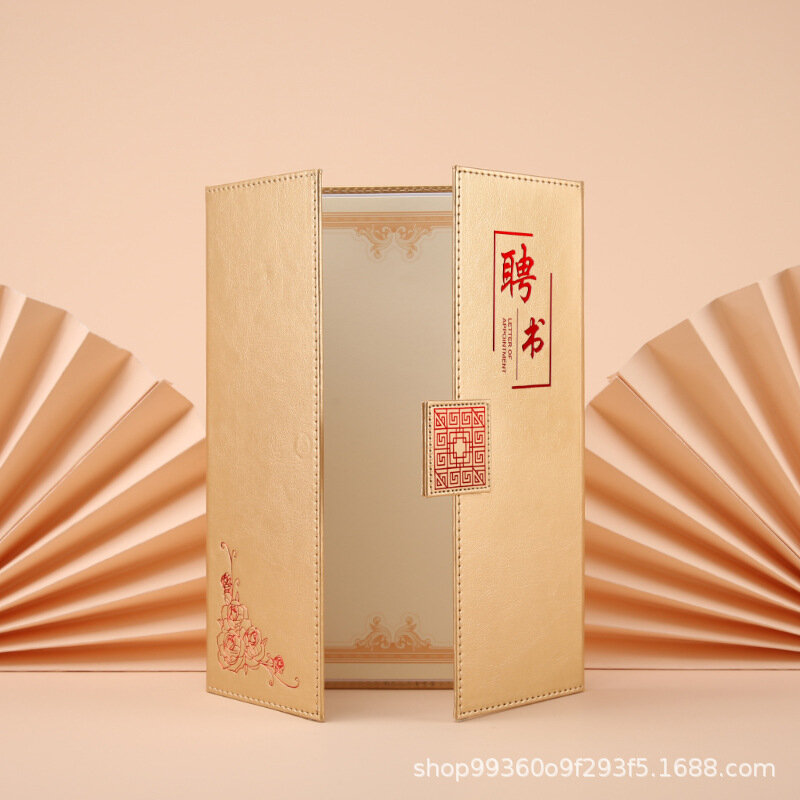 Квадратная пряжка, искусственная кожа, формат А4