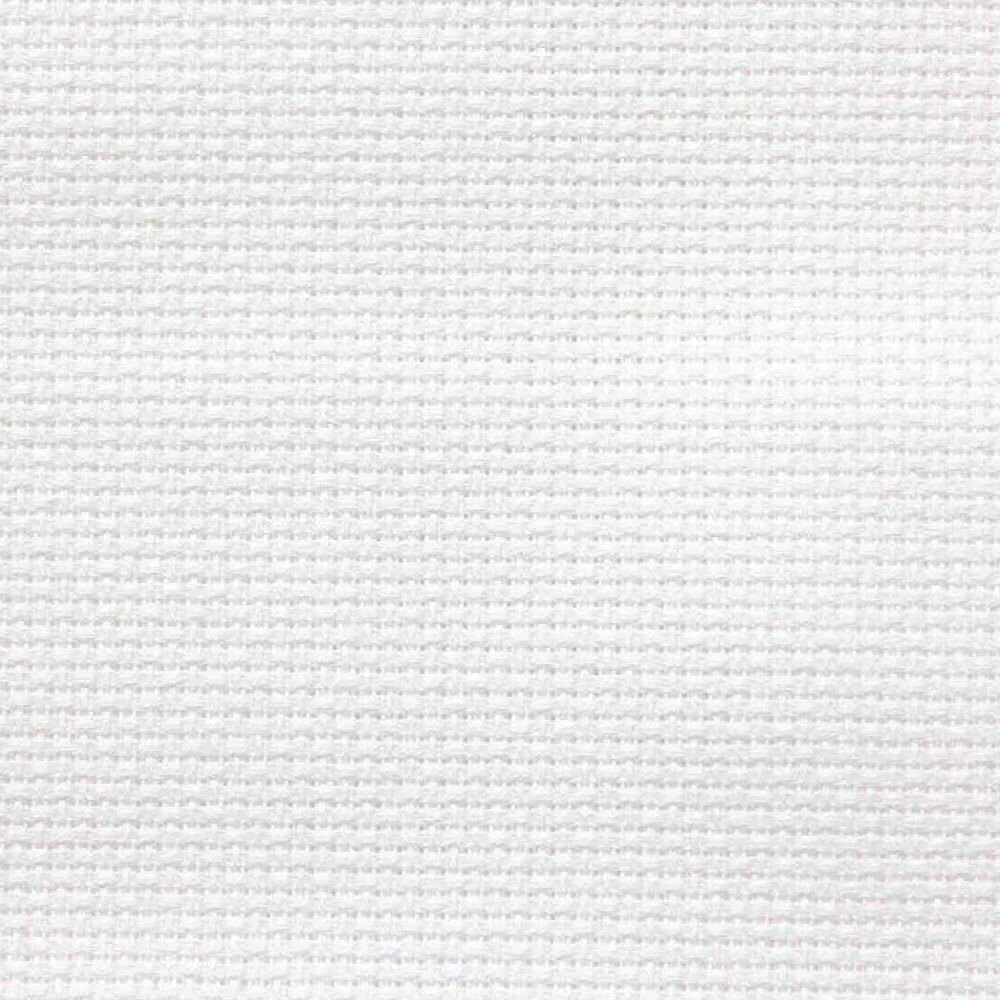 Канва Aida 16 белая, 39х45 см. 16A-100