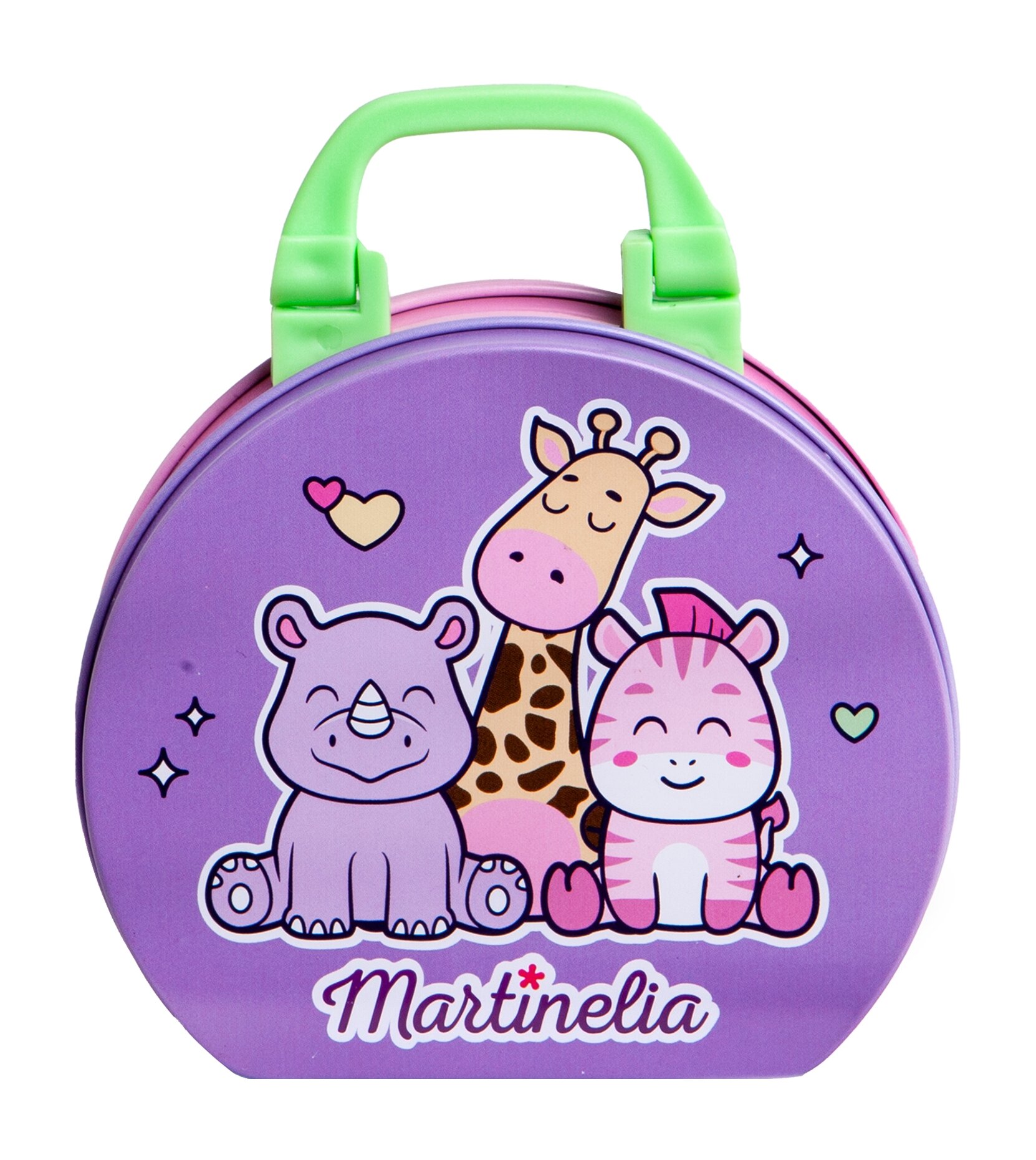 MARTINELIA Мини кейс с косметикой My Best Friend (Тени для век 9х0,5 г + Бальзам для губ 4х0,5 г)