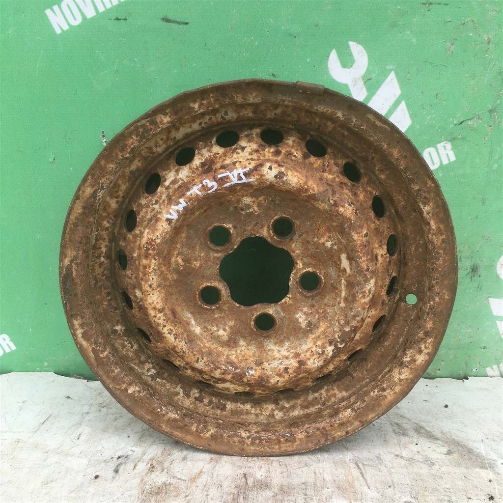 Диск колесный железо VW Transporter T2 T3 79-92