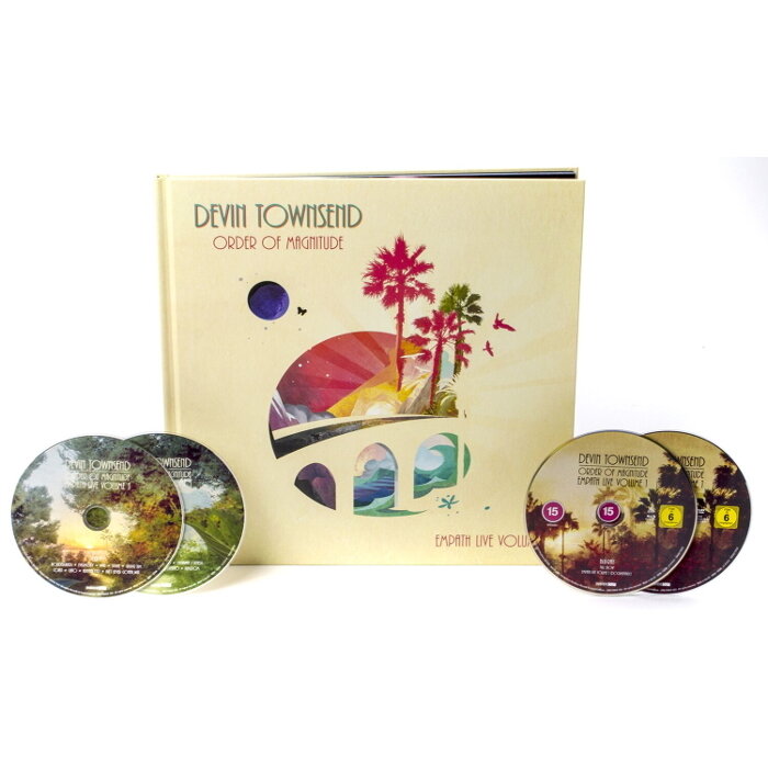 Расширенное издание Devin Townsend — Order Of Magnitude - Empath Live Volume 1 (Limited Edition)(2CD+Blu-ray+DVD Audio)