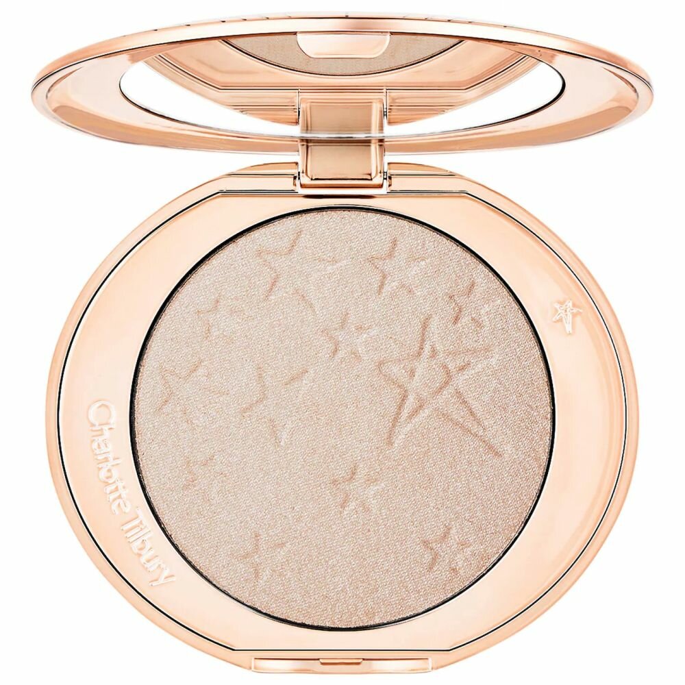 Charlotte Tilbury face architect highlighter Пудровый хайлайтер glow glide (bronze glow)
