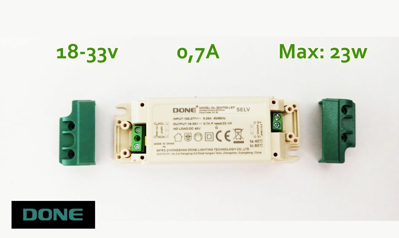Светодиодный драйвер 23 ватта