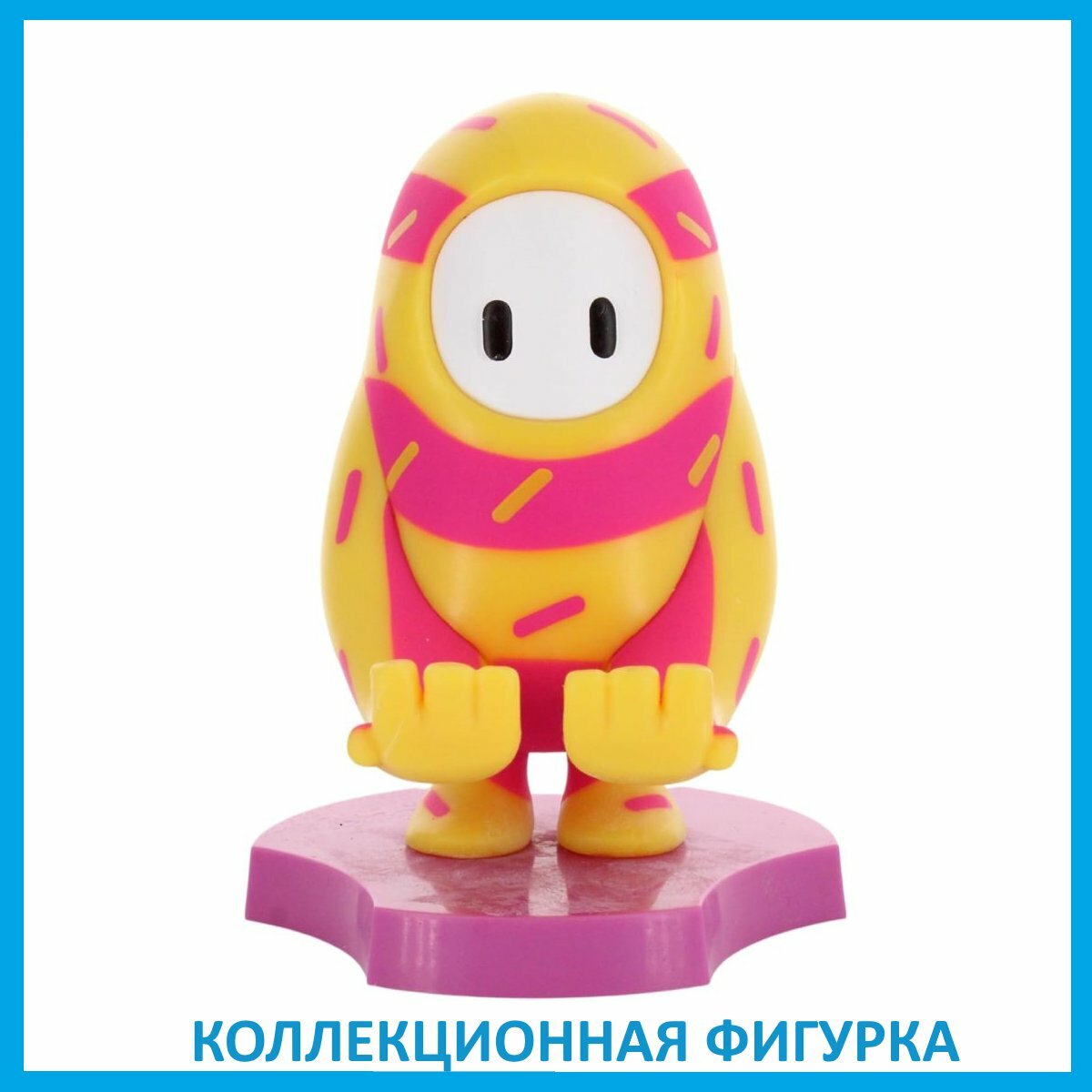 Фигурка подставка для геймпада/телефона Cable Guys Holdems: Мороженое (Ice Cream) Фолл Гайс (Fall Guys) (896620) 10 см