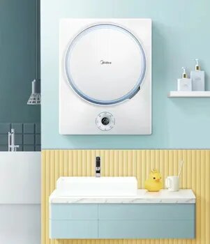 Мини-настенная стиральная машина, инверторный двигатель BLDC, нано-стерилизация ионами серебра, 3 кг, белый