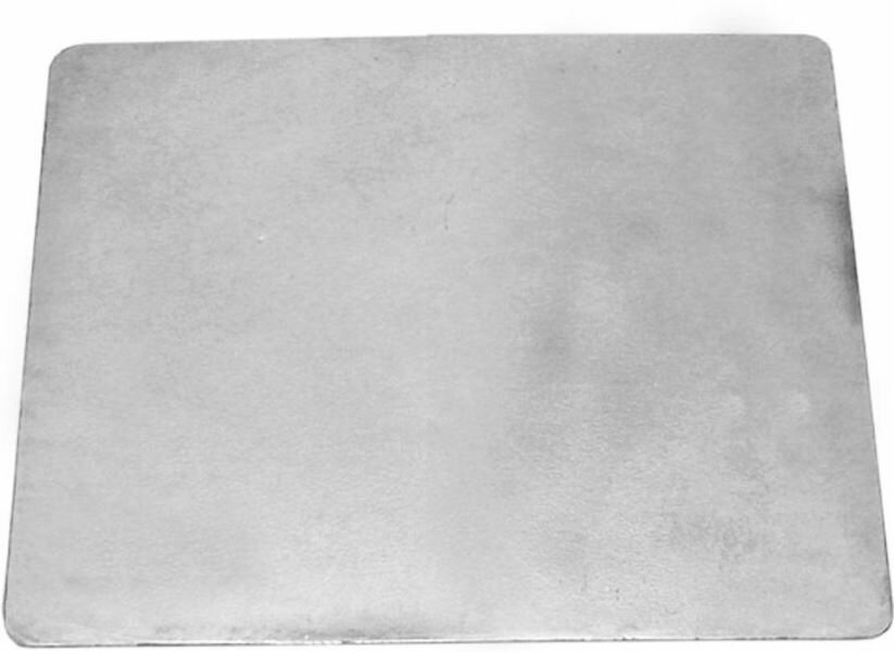 Плита чугунная печи 410х340мм цельная гладкая балезино