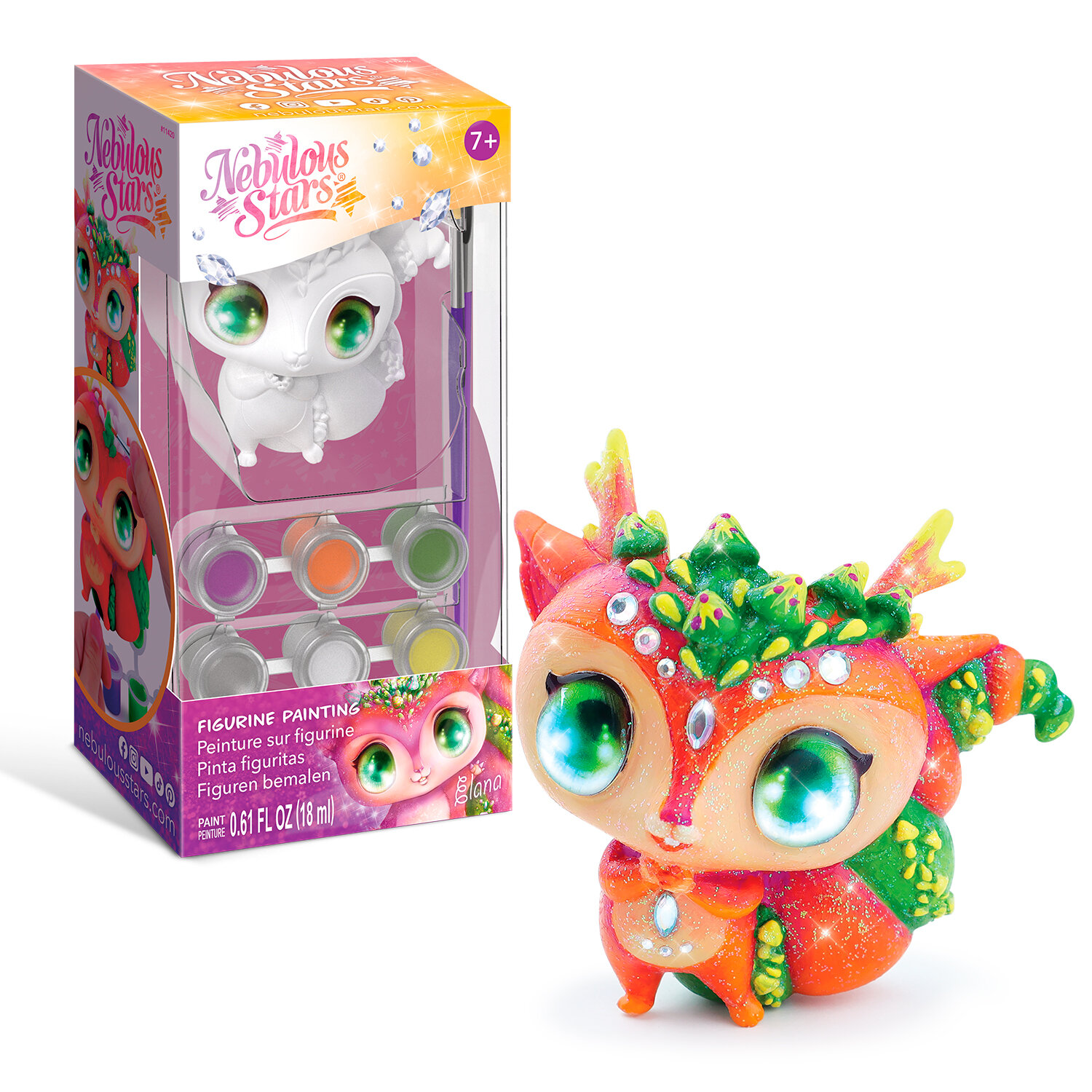 Серия Elana: Фигурка для раскрашивания Nebulous Stars, 11420_NSDA