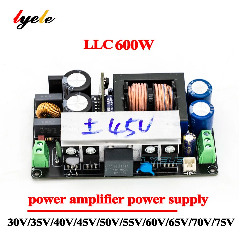 LYELE 600 Вт модуль питания для усилителя Single voltage 36V